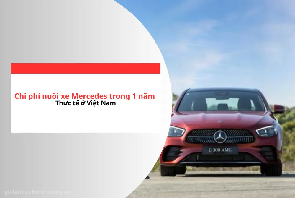 Chi phí nuôi xe Mercedes trong 1 năm – Thực tế ở Việt Nam - Giá Lăn Bánh ⁣Mercedes-Benz